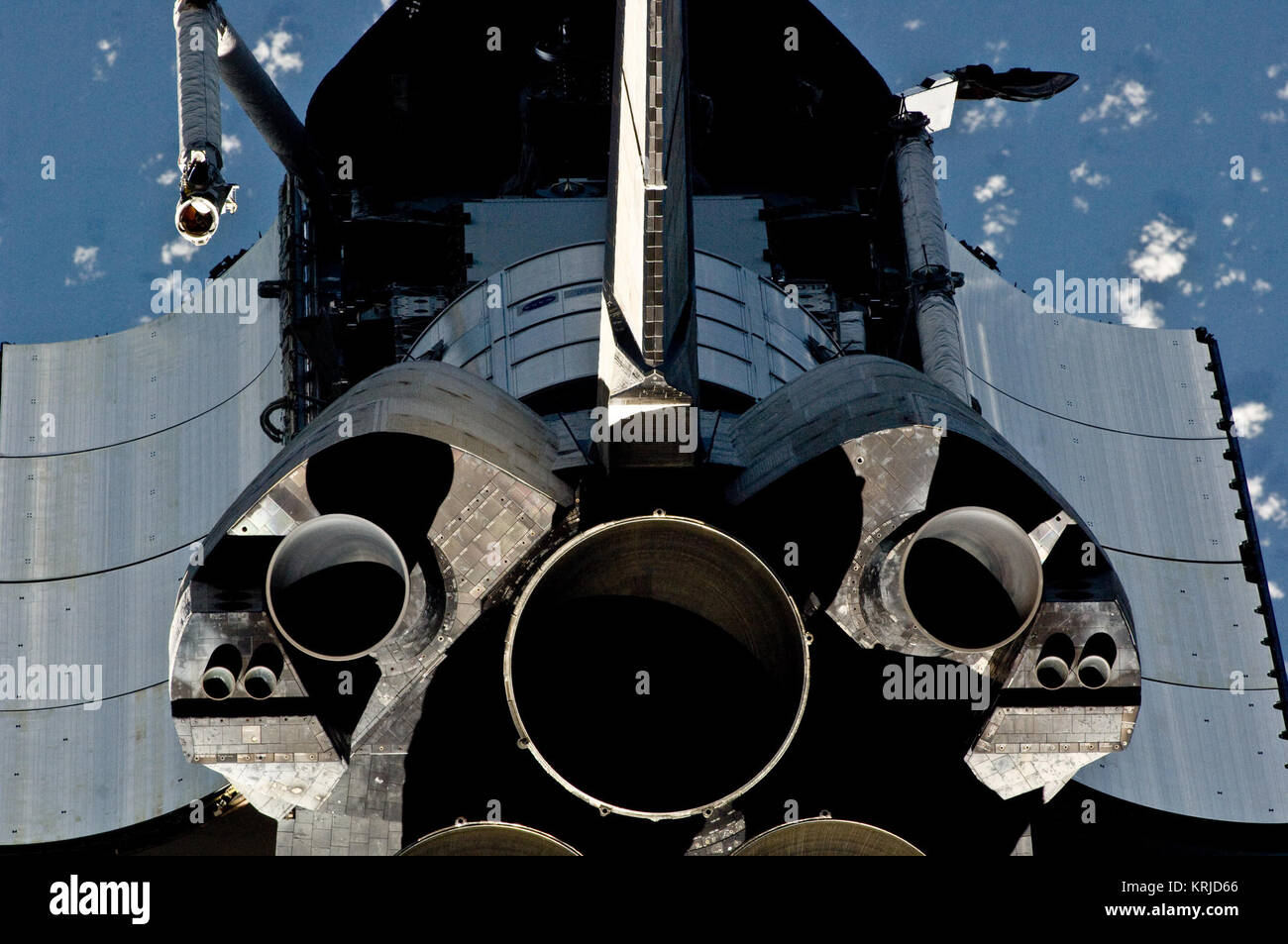 STS-133 Rendezvous Pitch Maneuver 2 Stock Photo - Alamy