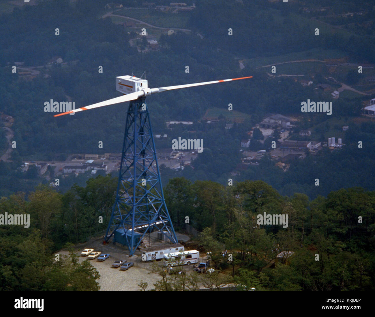 NASA Mod 1 wind turbine Stock Photo - Alamy