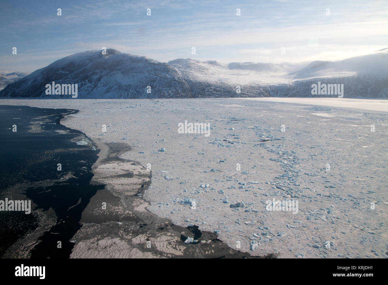Sea Ice Meets the Fjord (5603165573 Stock Photo - Alamy