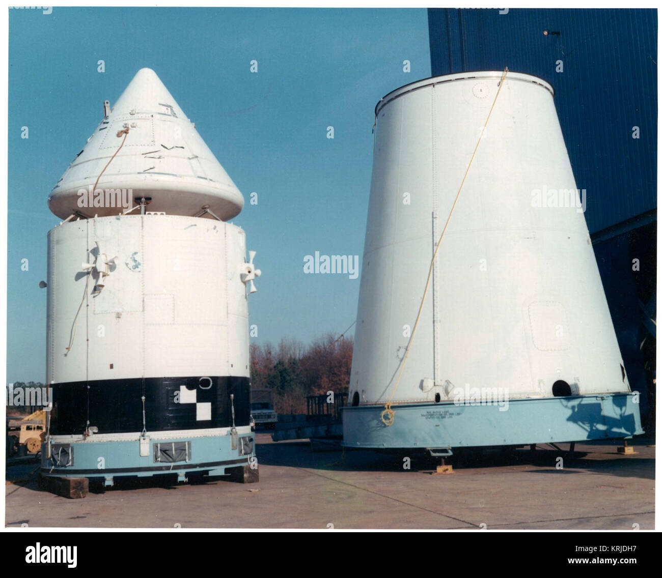 BP-27 outside Saturn V Dynamic Test Stand Stock Photo - Alamy