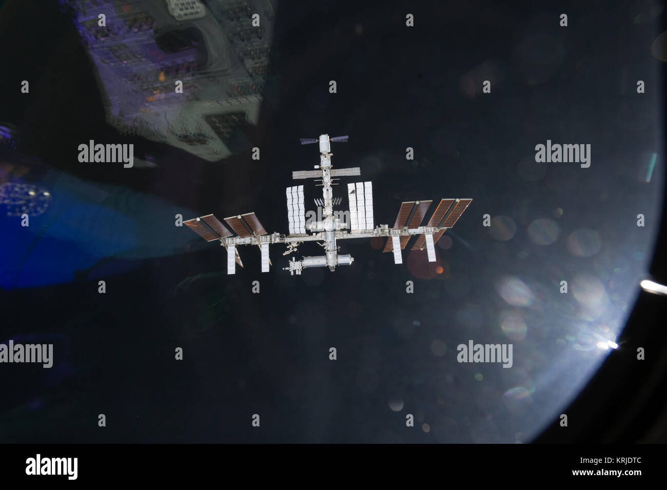 STS-134 International Space Station seen from Space Shuttle Endeavour ...