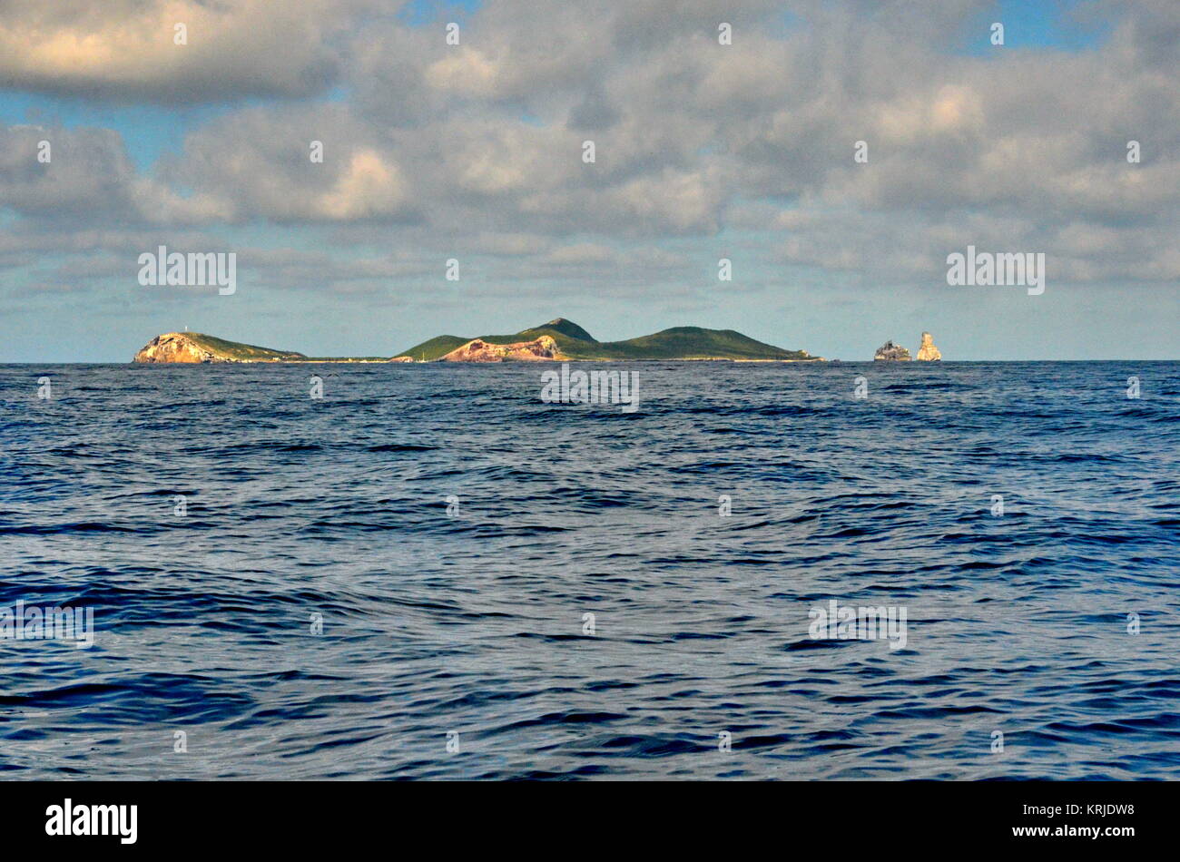 Isla Isabel a volcanic island 15 miles off Mexico’s Riviera Nayarit ...