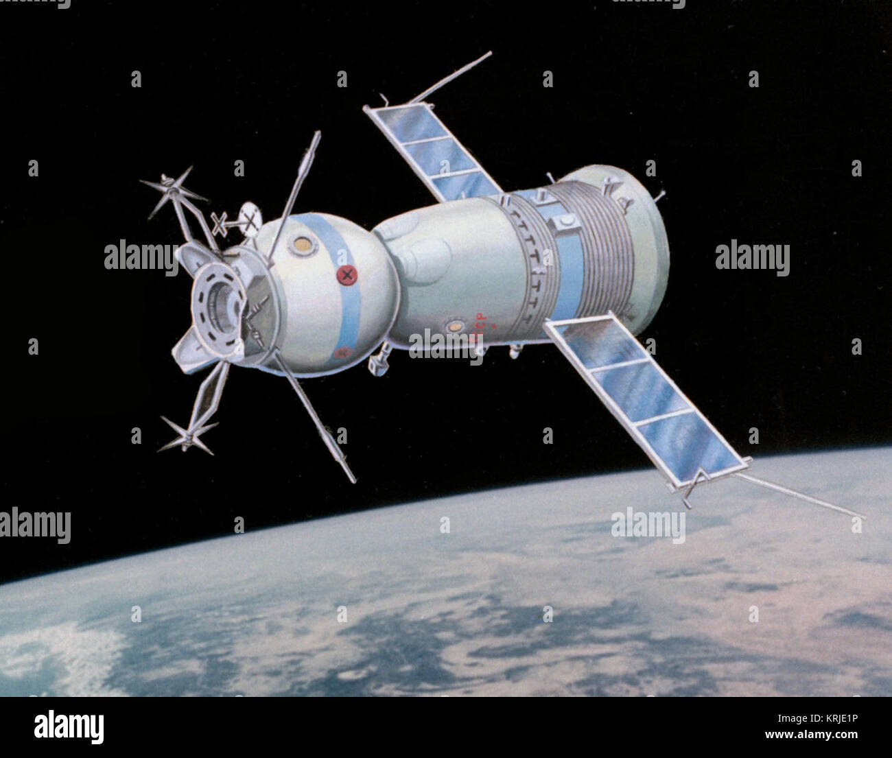 ASTP Soyuz Spacecraft Stock Photo - Alamy