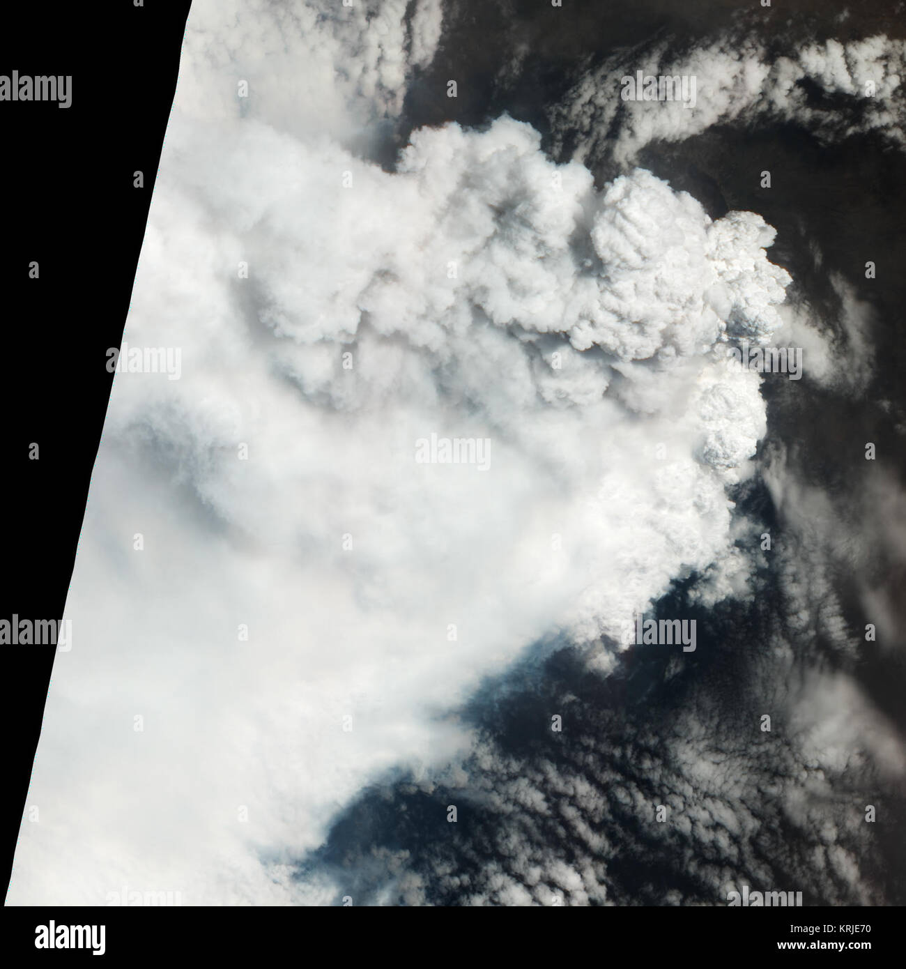 IDL TIFF file Eruption at Nabro Volcano, Eritrea, 06-14-2011 Stock ...