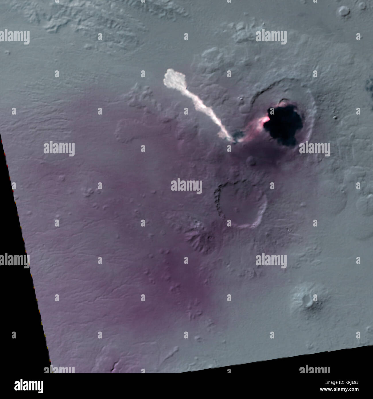 Eruption at Nabro Volcano, Eritrea, 06-19-2011 Stock Photo - Alamy