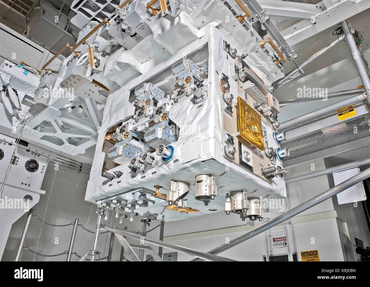 STS-135 Robotic Refueling Mission module Stock Photo - Alamy
