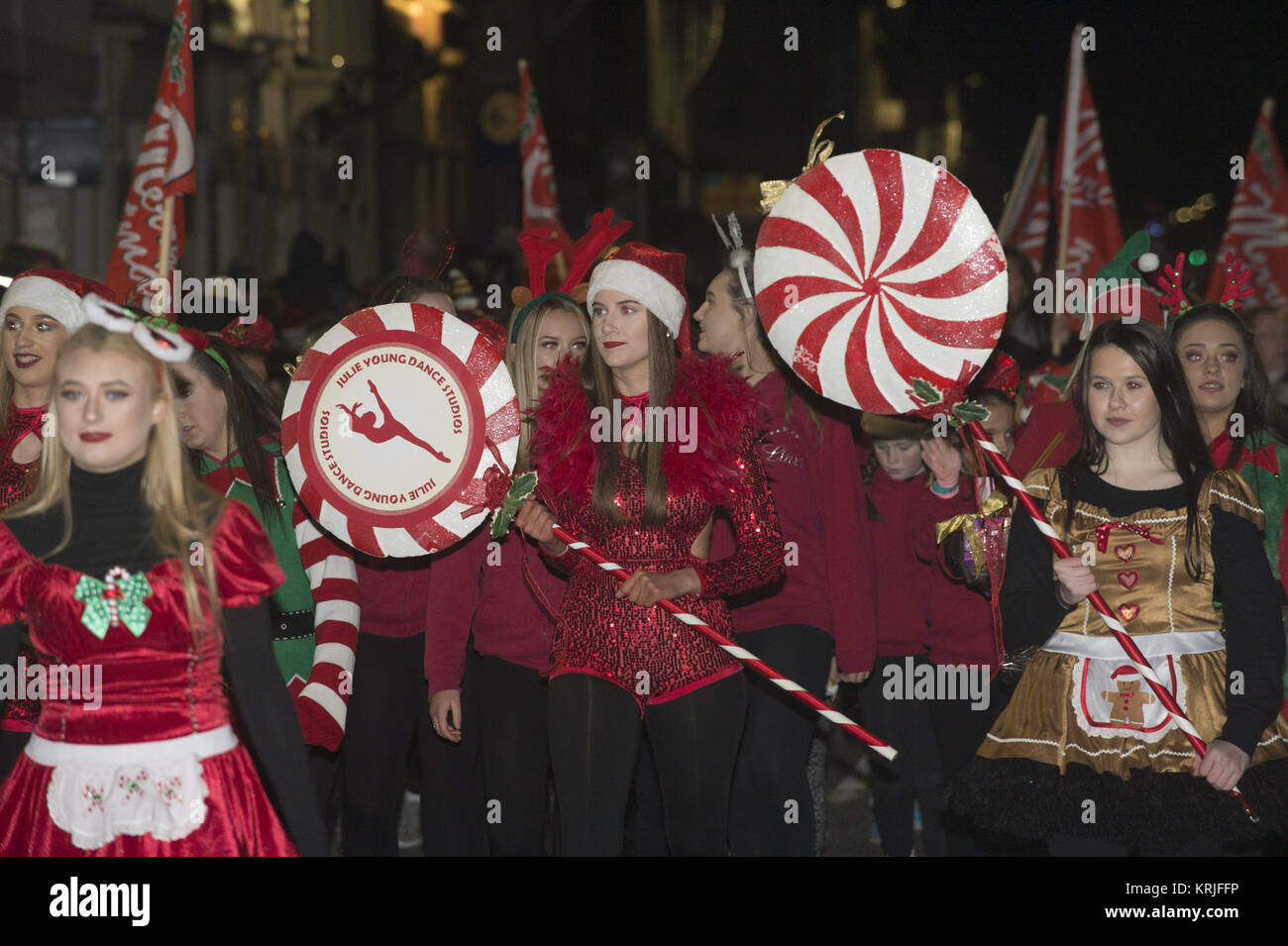 Celebrities attend the annual Perth City lights Xmas lights switch on ...