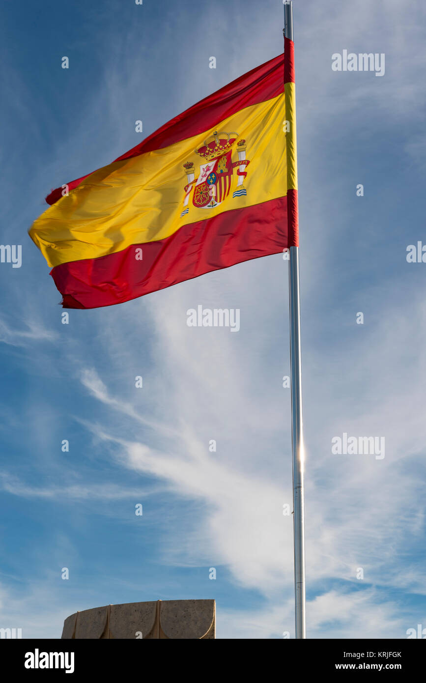 The spanish flag hi-res stock photography and images - Alamy