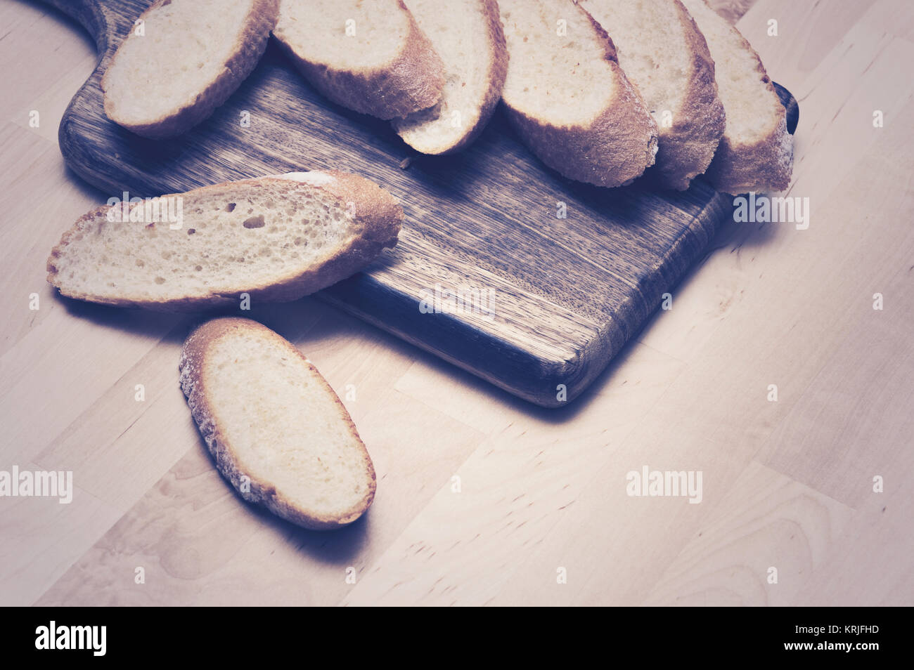 Piece traditional bread on plate hi-res stock photography and images ...