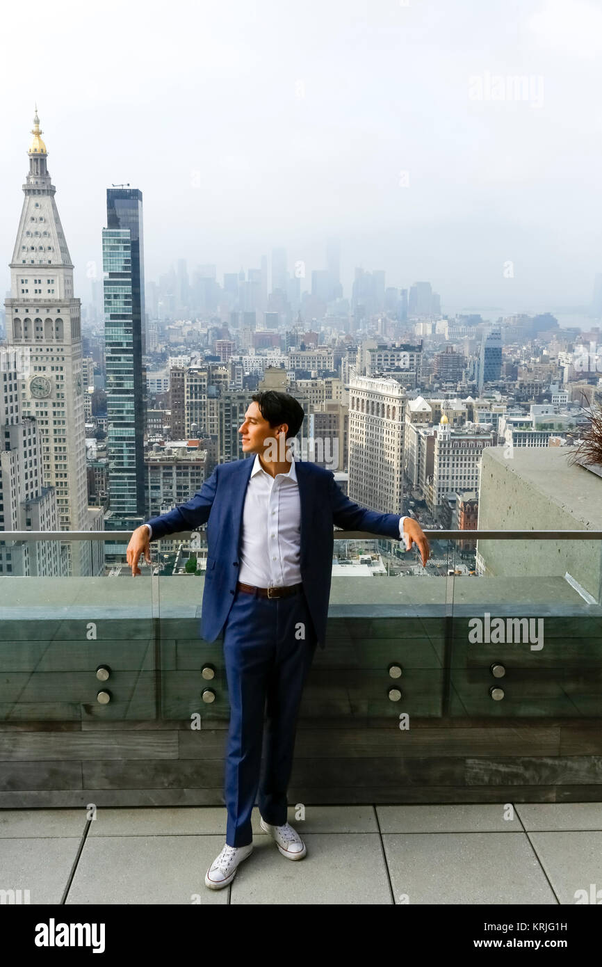 Man Leaning On Balcony Full Body High Resolution Stock Photography and ...