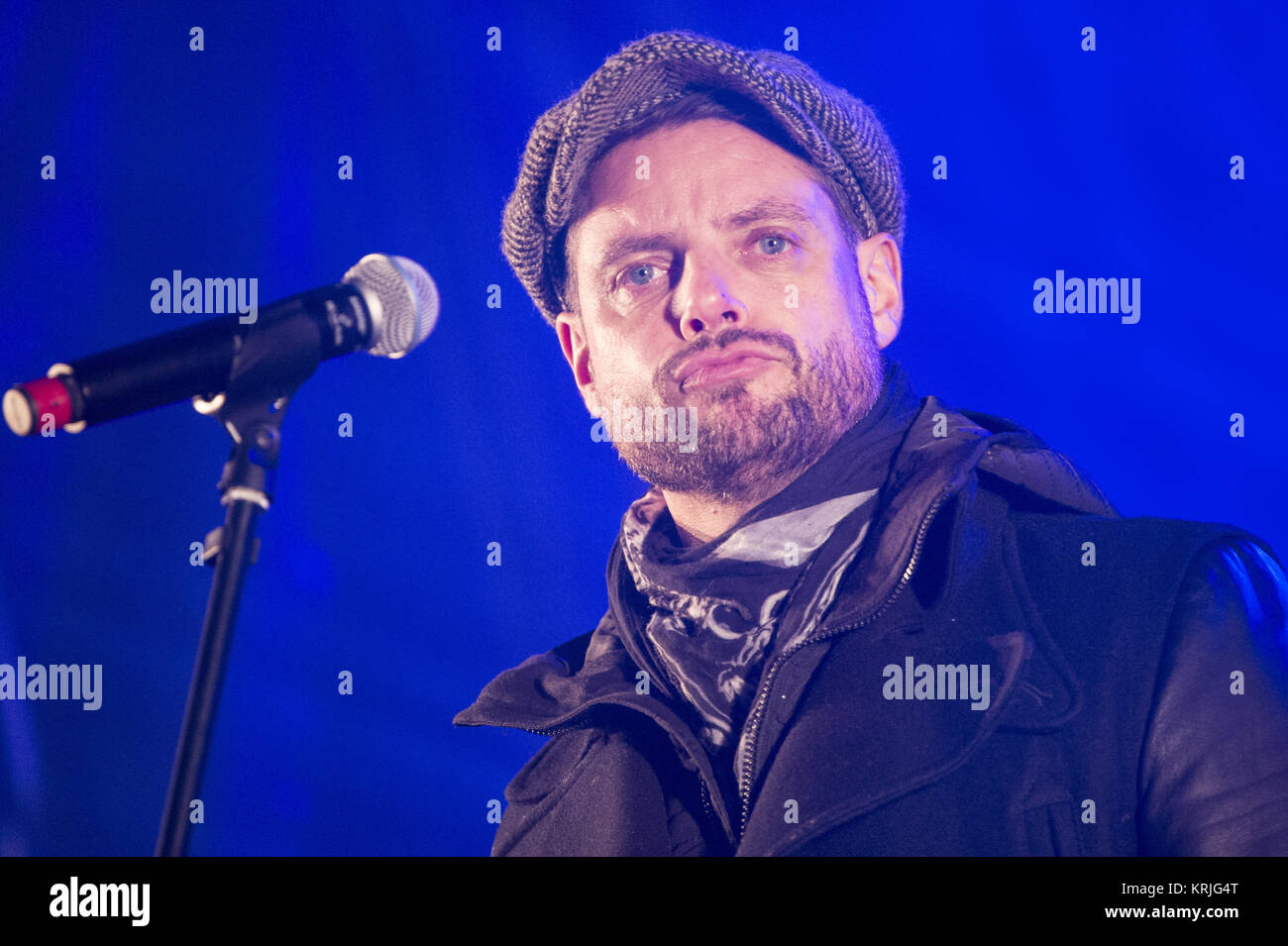 Celebrities attend the annual Perth City lights Xmas lights switch on ...