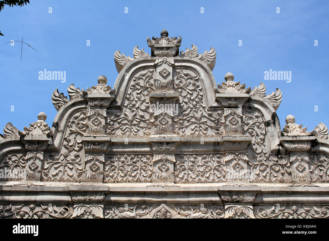 Taman Sari Water Castle in Yogyakarta, Indonesia. It's used as a ...
