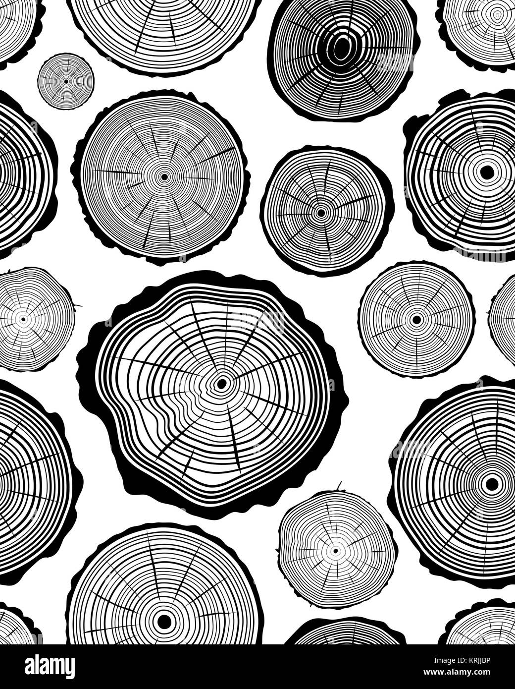 Tree ring background Black and White Stock Photos & Images - Alamy