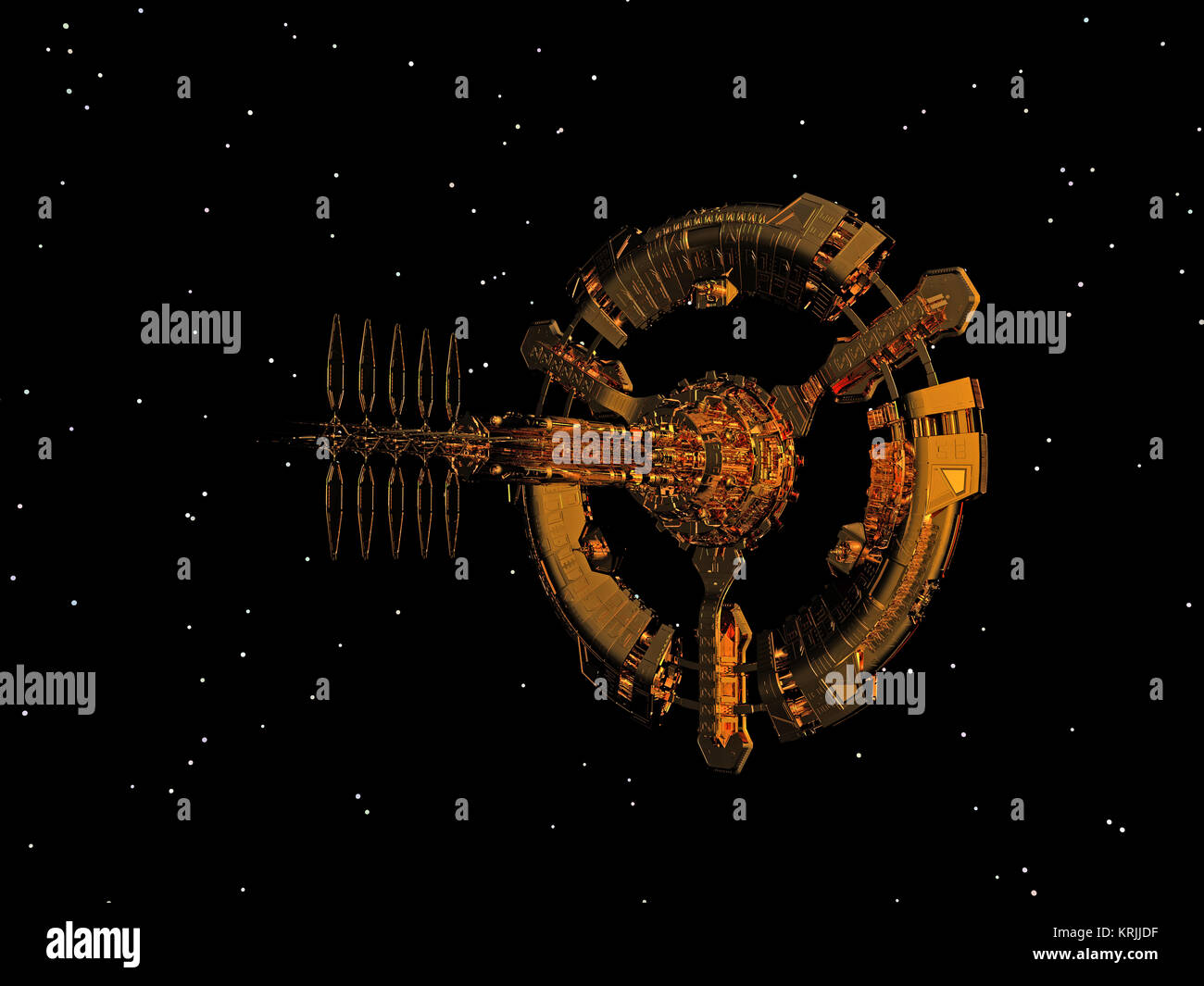 space station in orbit Stock Photo - Alamy