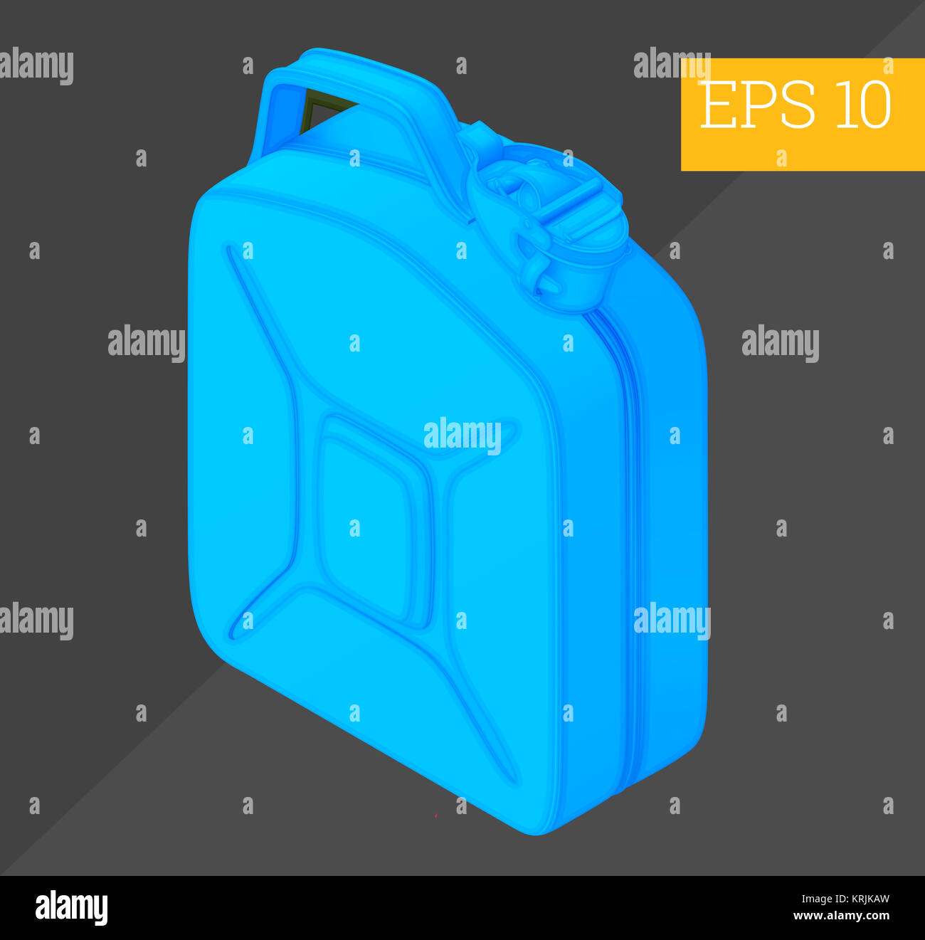 jerrycan isometric vector illustration Stock Photo - Alamy