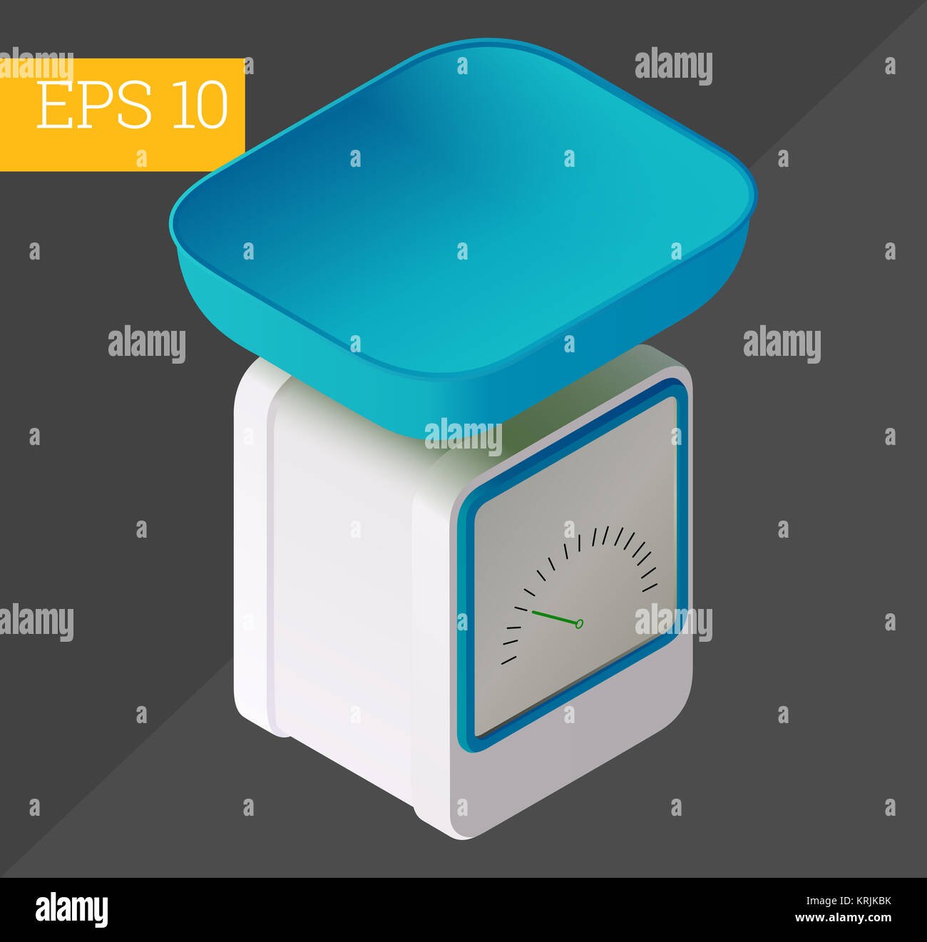 scales isometric vector illustration Stock Photo - Alamy