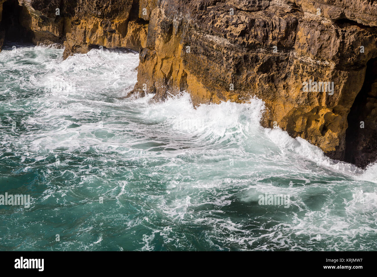 surf sea waves motion on rock Stock Photo - Alamy