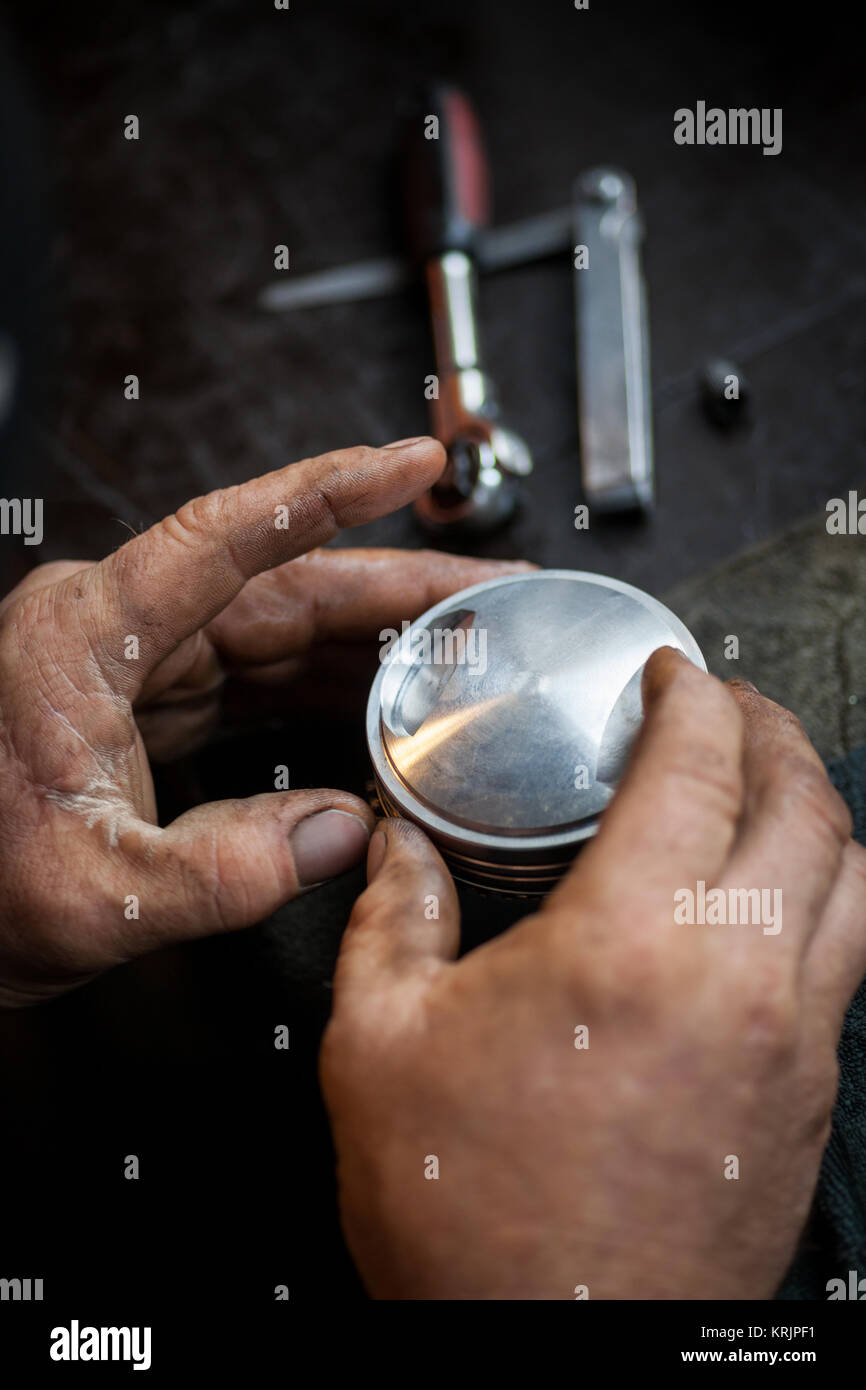 Motorcycle repair section hi-res stock photography and images - Alamy