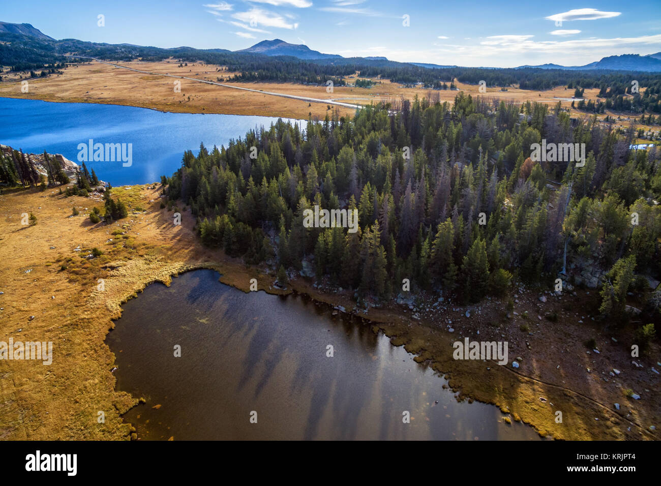 Shoshone National Forest Aerial Stock Photo - Alamy