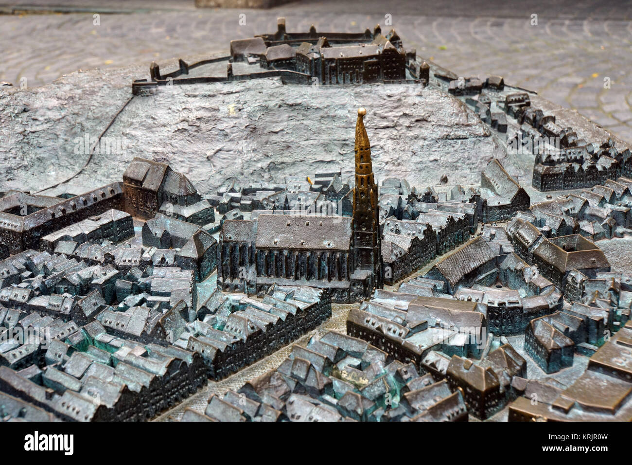 relief map for the blind Stock Photo - Alamy