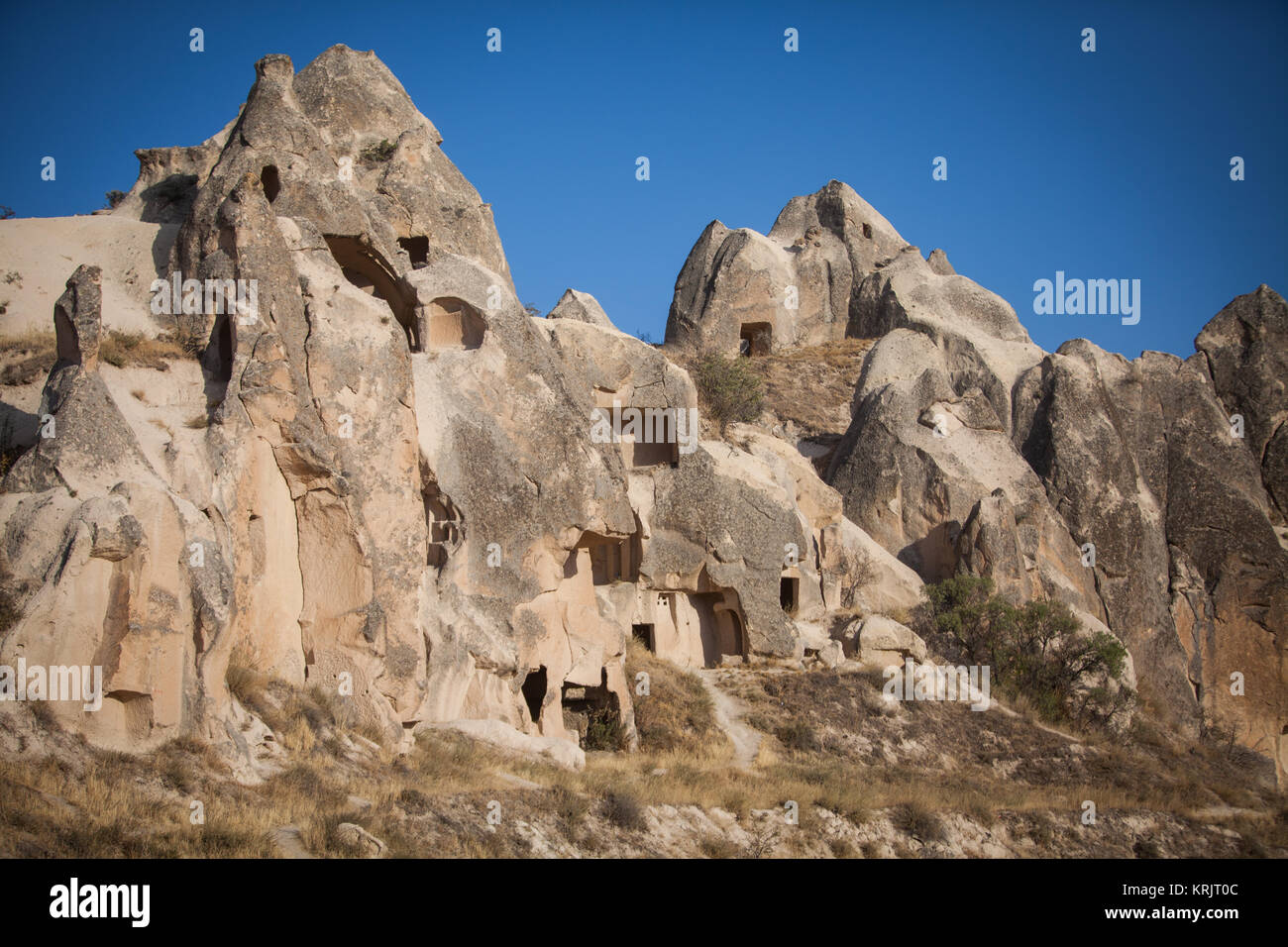 Caves in Cappadocia, Turkey Stock Photo - Alamy