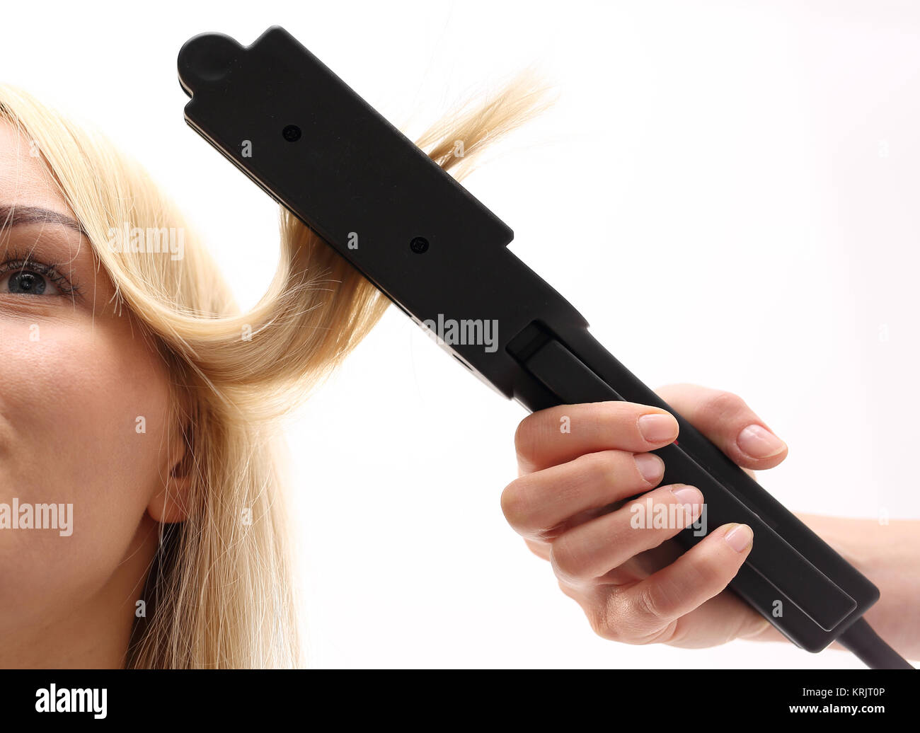 Straightening hairs hi-res stock photography and images - Alamy