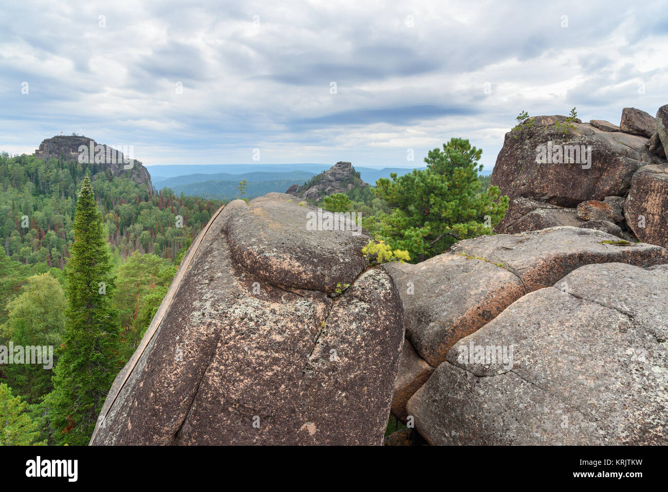 Russia stone pillars hi-res stock photography and images - Alamy