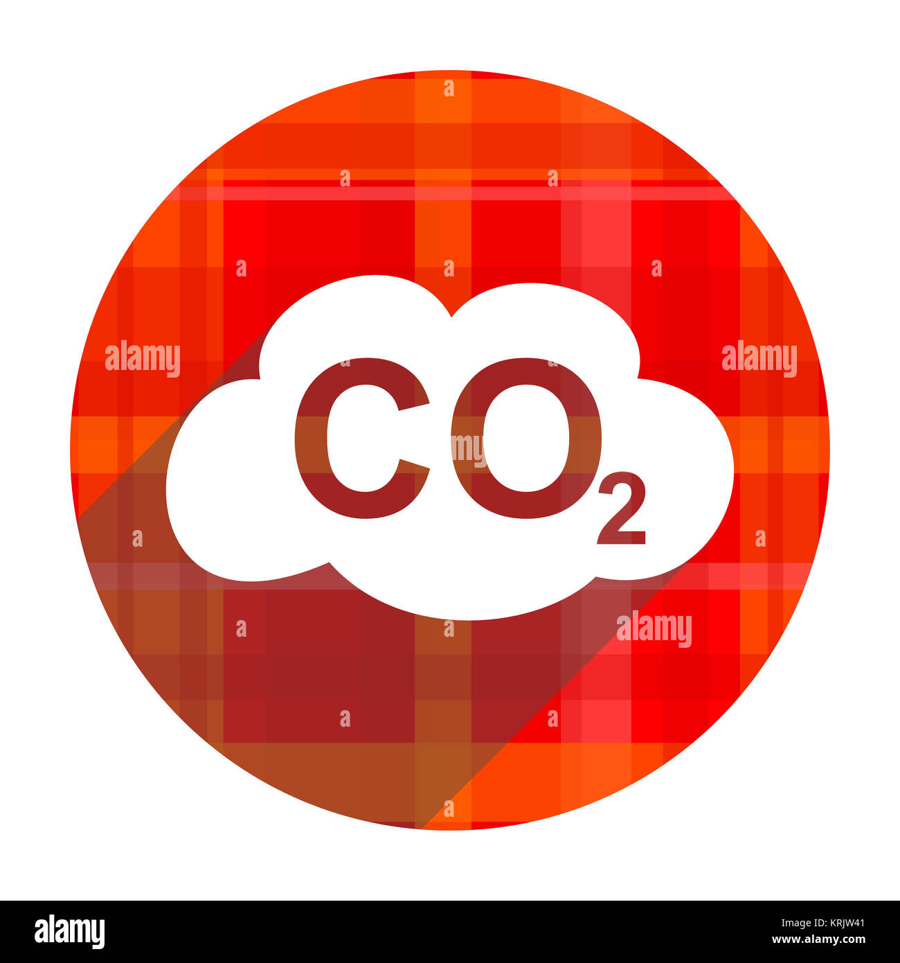 Carbon dioxide modern design Cut Out Stock Images & Pictures - Alamy