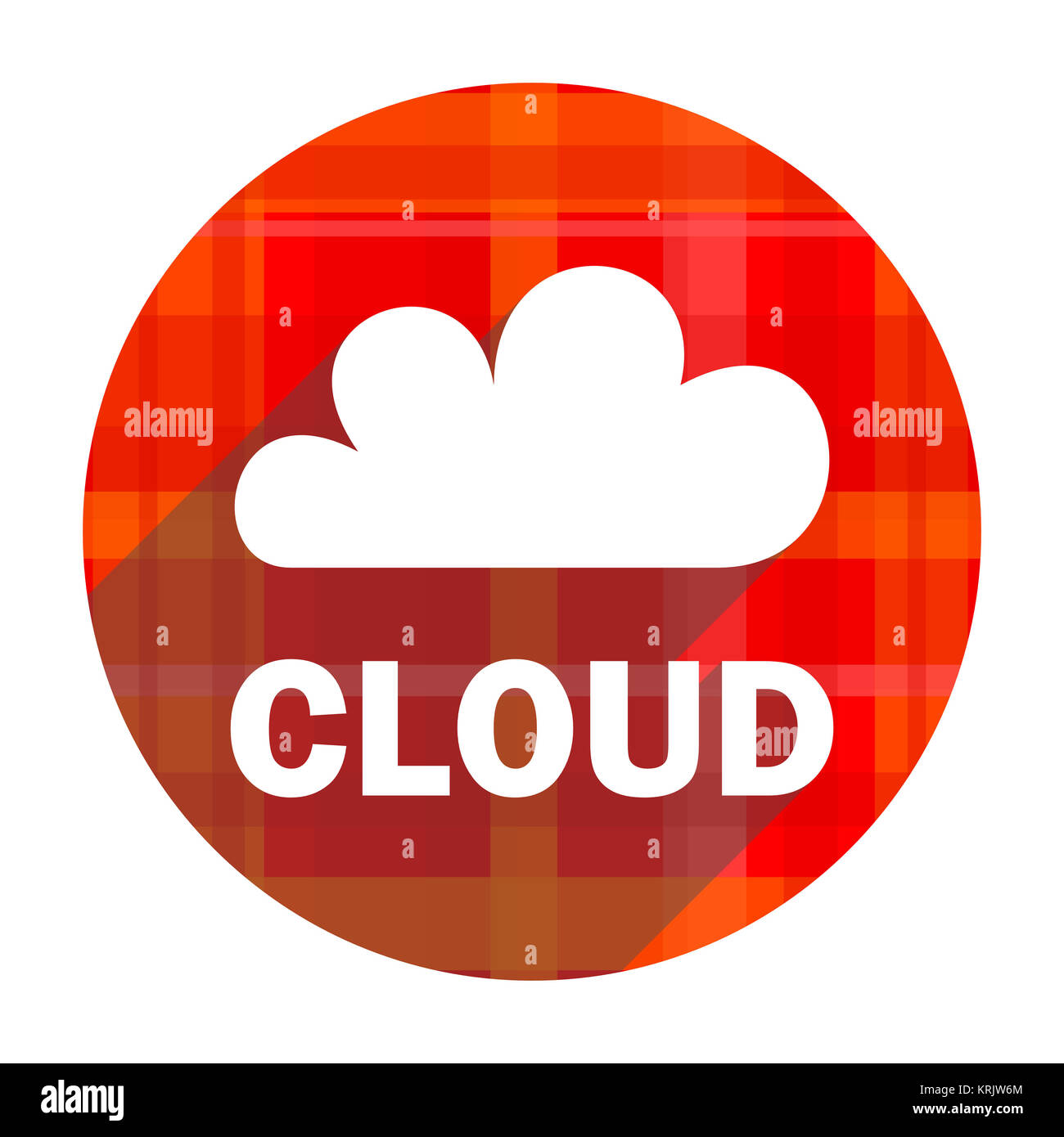 Isolated cloud computing design hi-res stock photography and images - Alamy