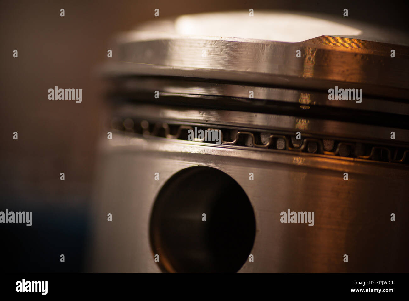 Motorcycle piston detail Stock Photo - Alamy