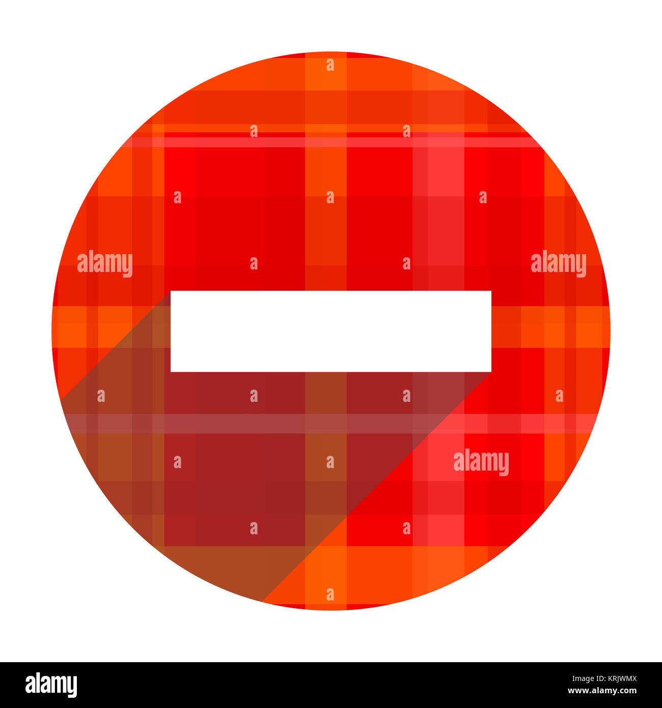 Minus flat modern web Cut Out Stock Images & Pictures - Alamy