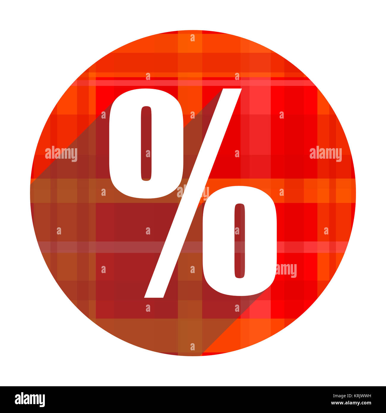 Percent flat modern web Cut Out Stock Images & Pictures - Alamy