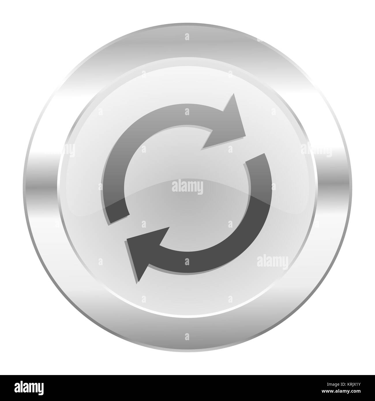 reload chrome web icon isolated Stock Photo - Alamy