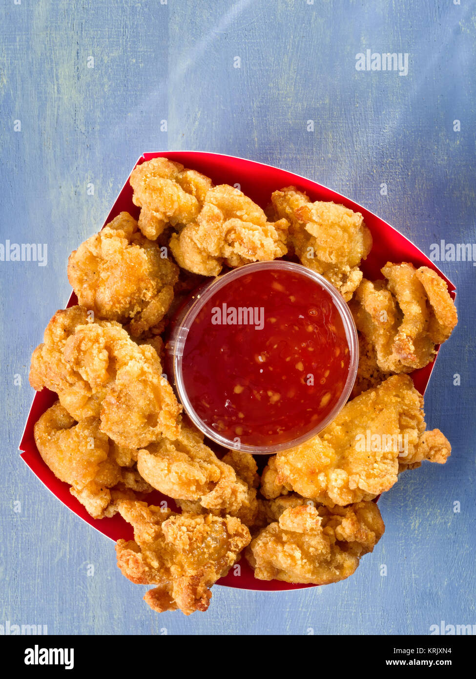 Tray of chicken nuggets hi-res stock photography and images - Alamy