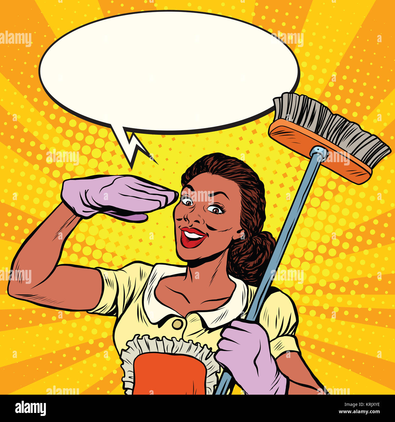 House Cleaning Supplies Cartoon High Resolution Stock Photography and ...