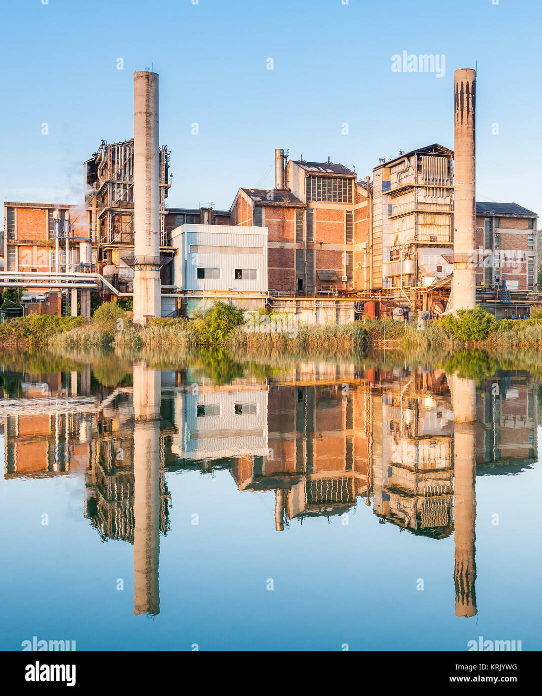 Old paper factory Stock Photo - Alamy