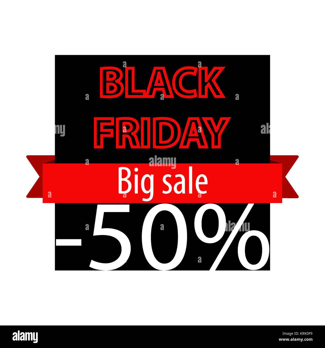 Discounts black friday design Cut Out Stock Images & Pictures - Alamy