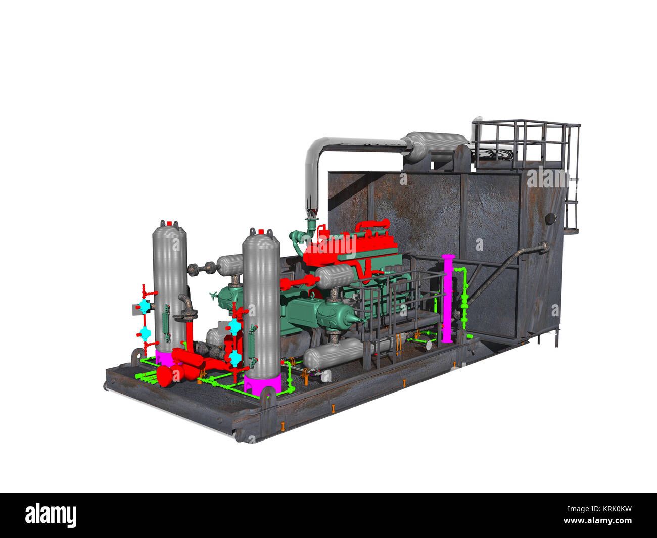 Engine compressor Cut Out Stock Images & Pictures - Alamy