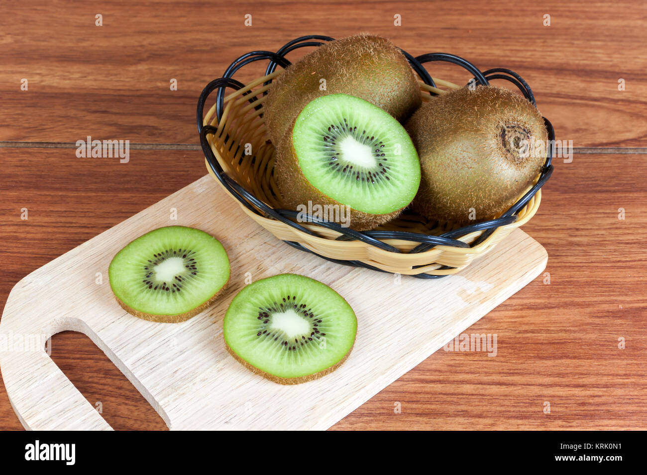 fresh kiwi fruits Stock Photo - Alamy