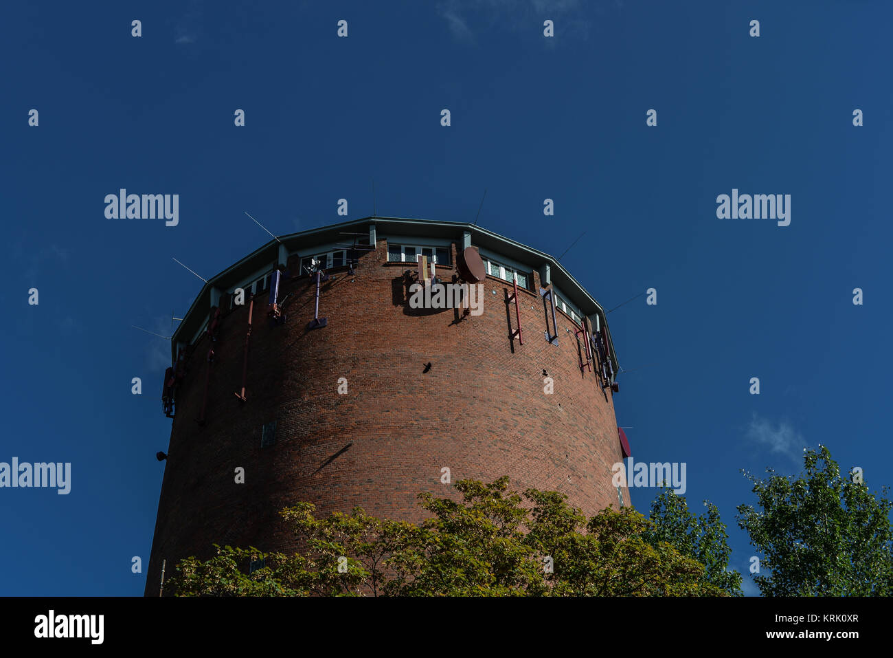 Water tower mobile phone antennas hi-res stock photography and images ...