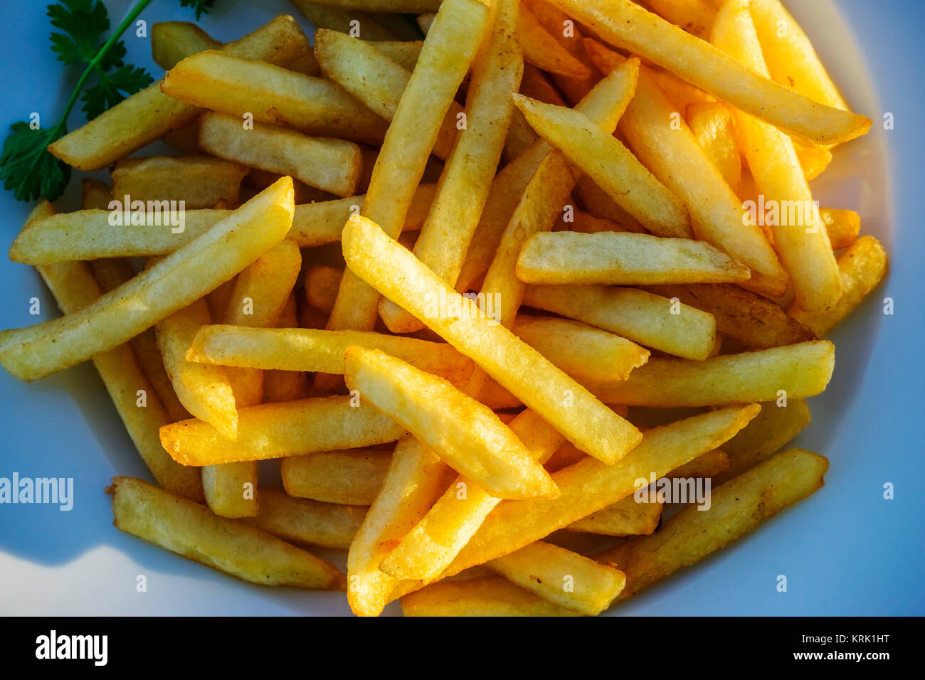 Fresh fried french fries at Hoi An old town, Vietnam. Local food famous ...