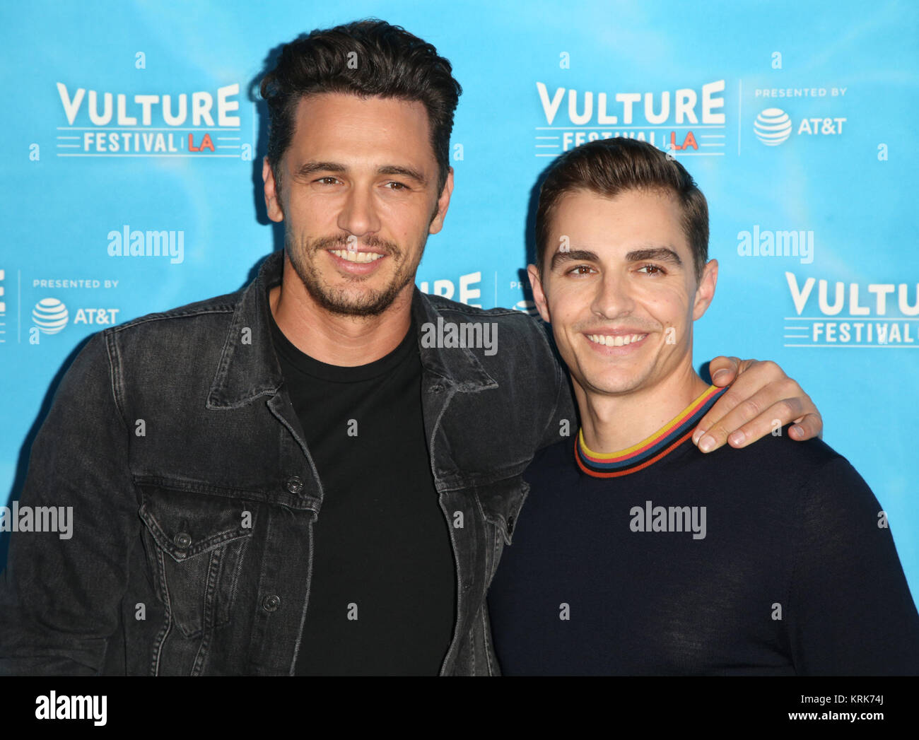 Dave And James Franco Smile