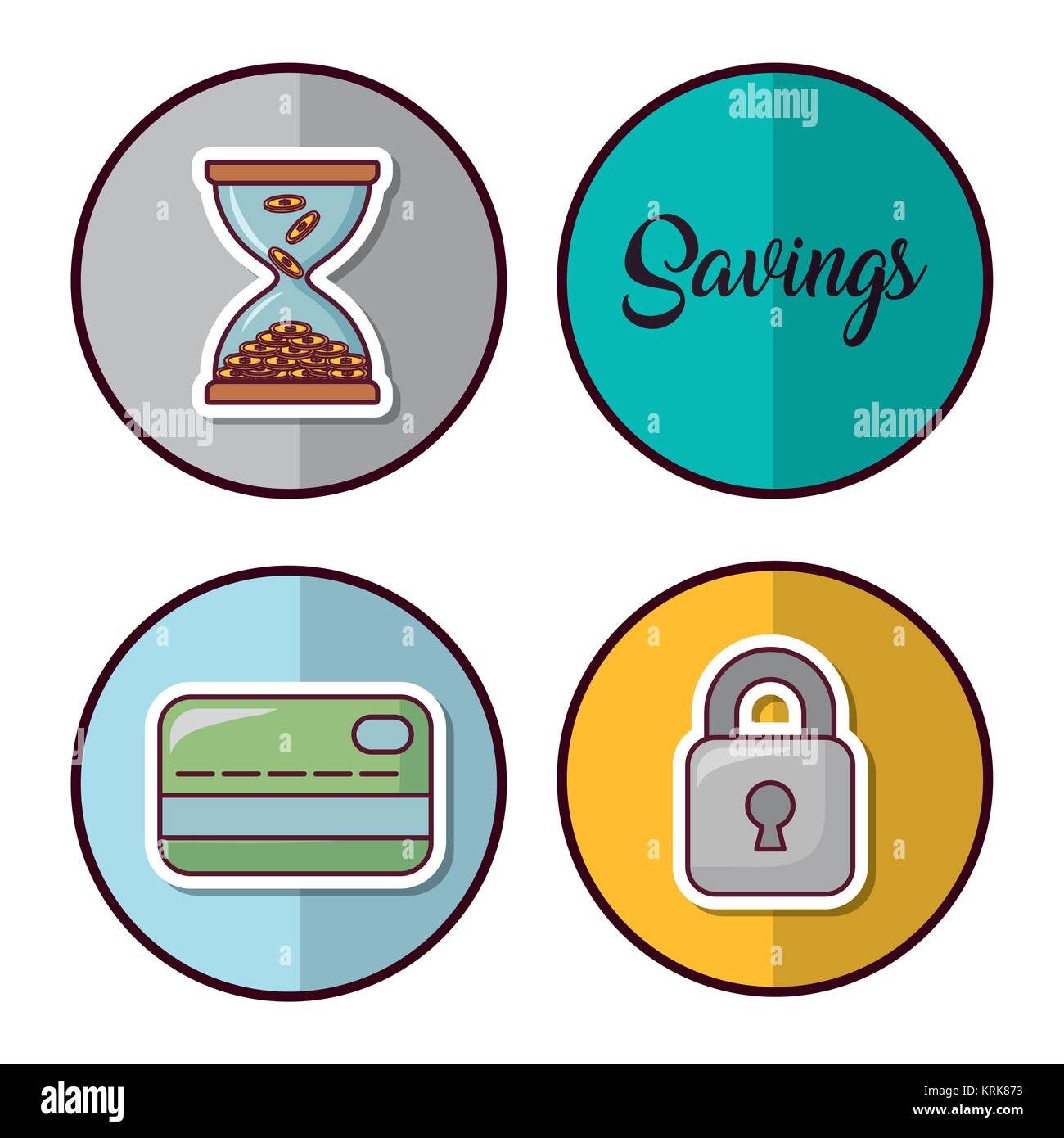 Money savings design Stock Vector Image & Art - Alamy