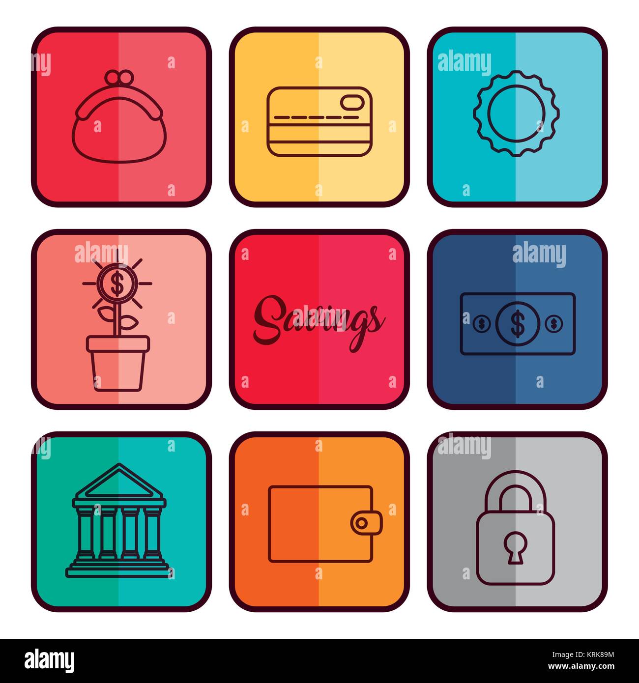 Money savings design Stock Vector Image & Art - Alamy