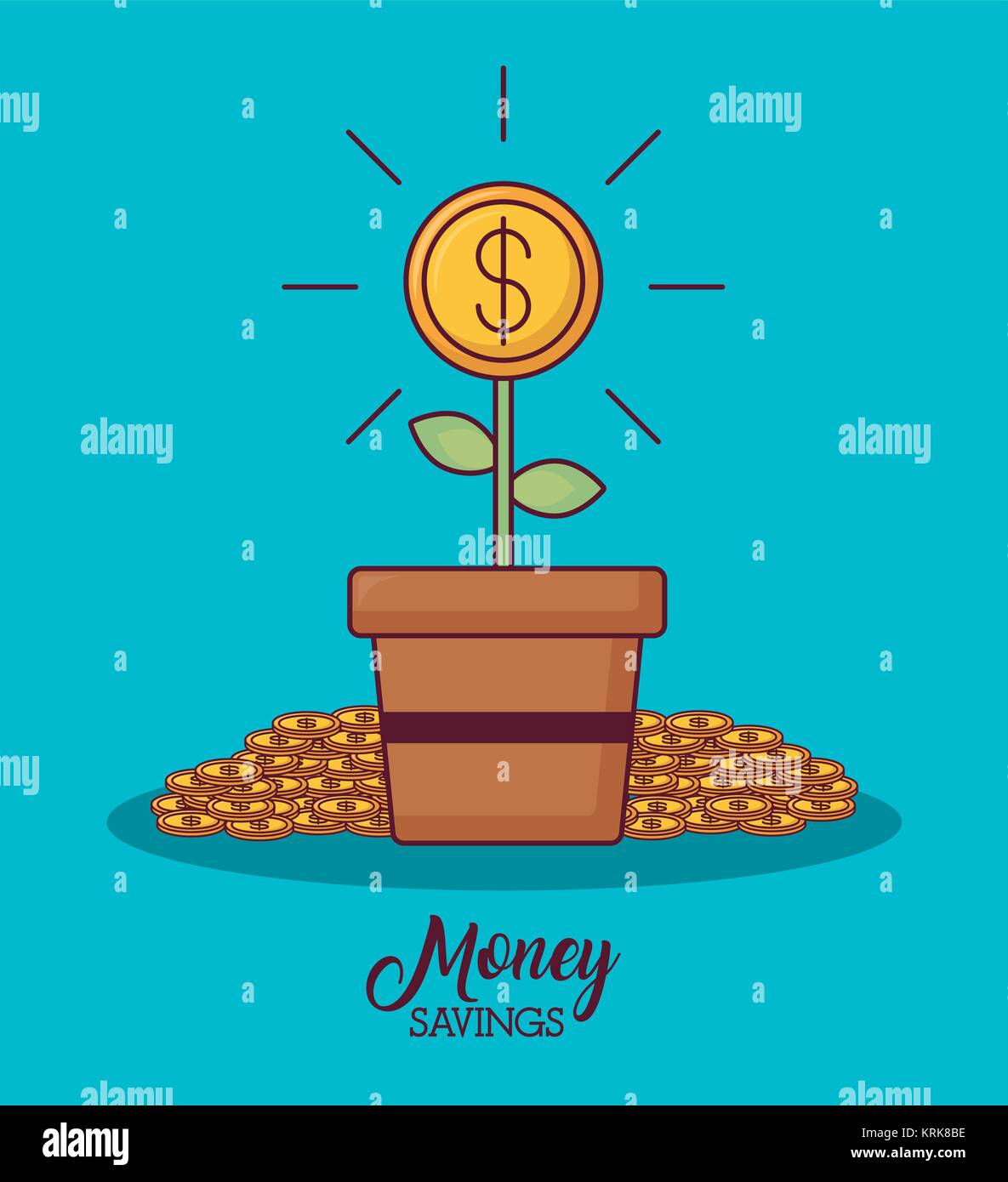 Money savings design Stock Vector Image & Art - Alamy