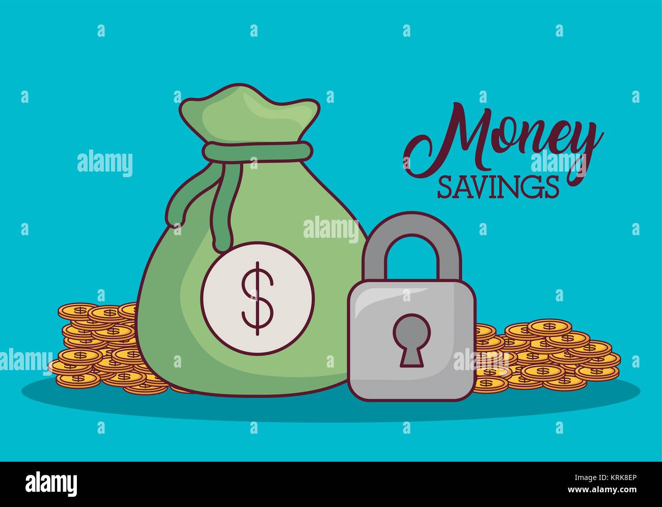 Money savings design Stock Vector Image & Art - Alamy