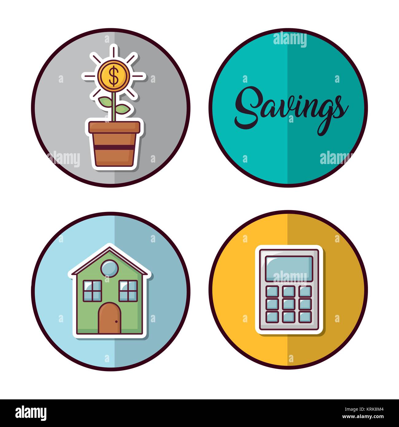 Money savings design Stock Vector Image & Art - Alamy