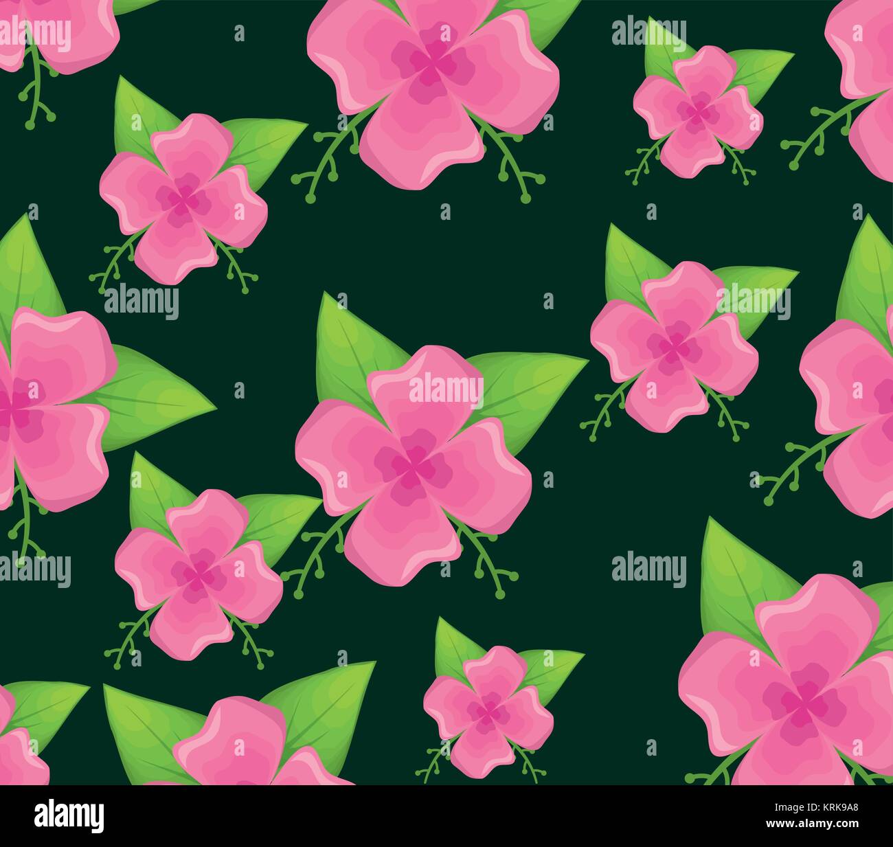 Beautiful flowers design Stock Vector Image & Art - Alamy