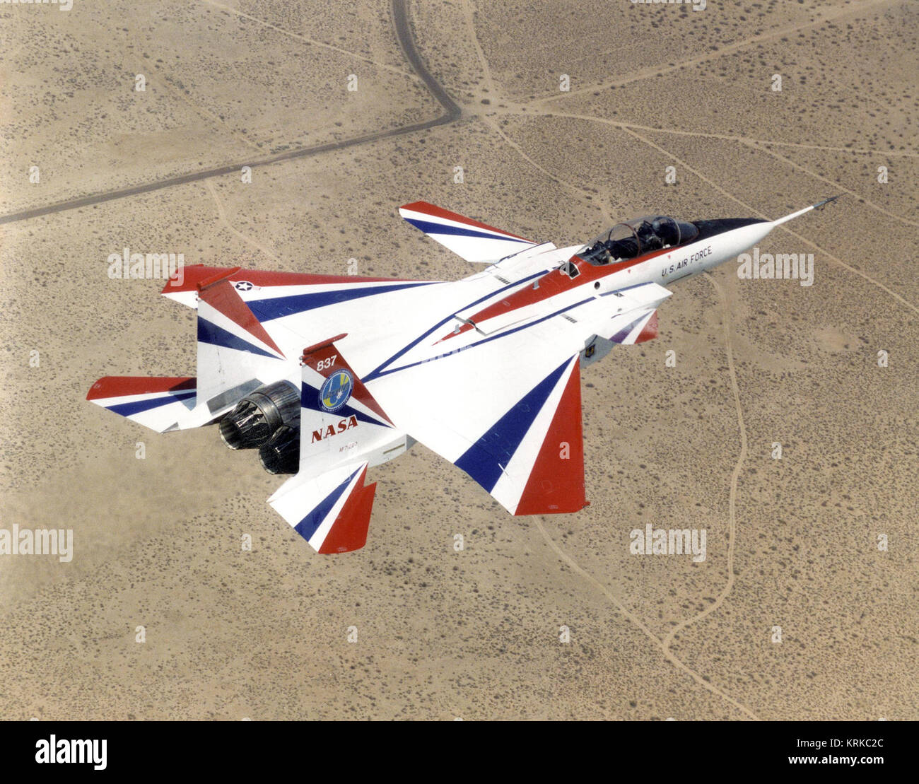 F-15B ACTIVE with Thrust Vectoring Nozzles - GPN-2000-000372 Stock ...