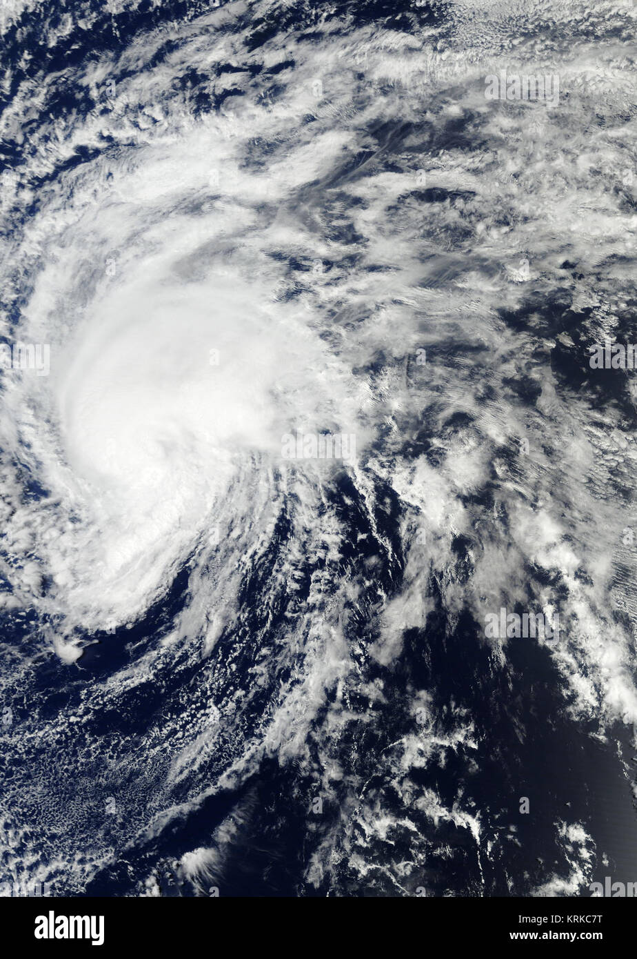 Tropical Storm Flossie 2013-07-28 2000Z Stock Photo - Alamy